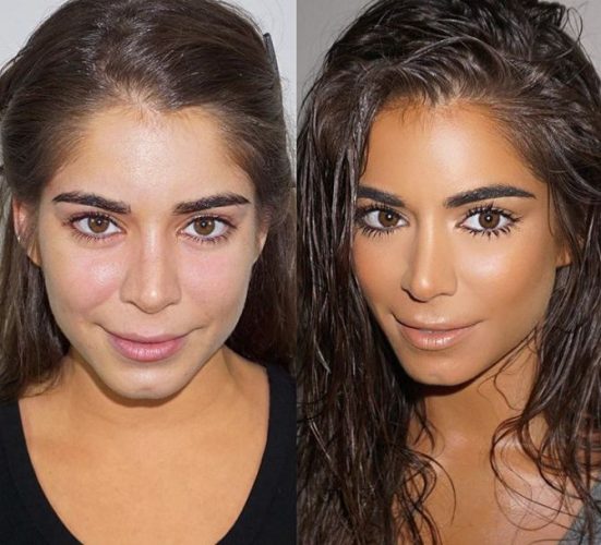 How to make your nose look smaller with makeup