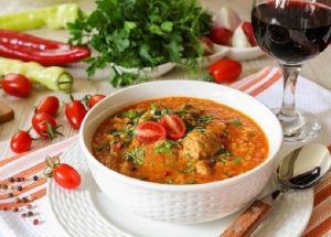 Суп харчо: как приготовить блюдо из говядины, курицы, баранины и свинины