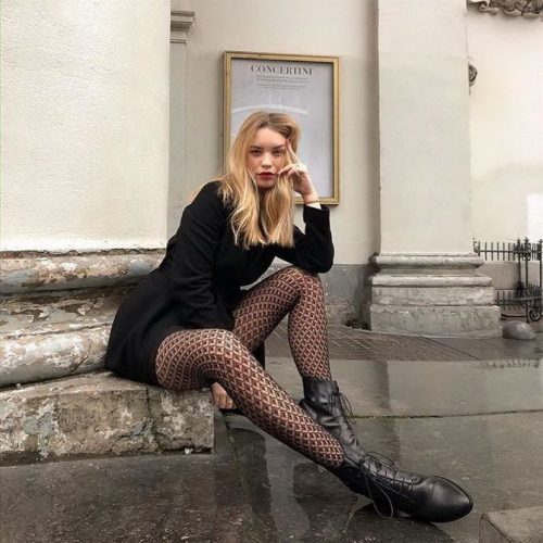 Колготки: как выбрать, с чем носить модные колготки, фото