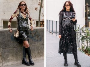 Сапоги на массивной подошве: как выбрать, модели, фото