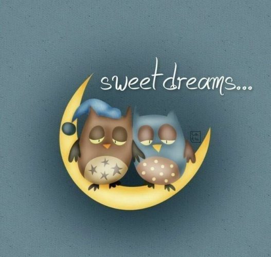 Good night pictures: cool, beautiful, for men and women