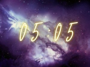 What does it mean if you see 05:05 on the clock