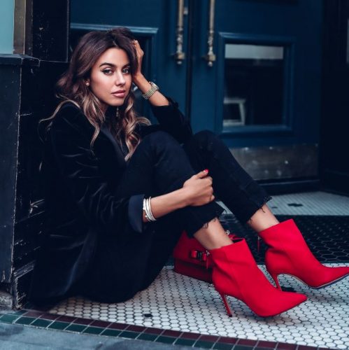 What to wear with red shoes