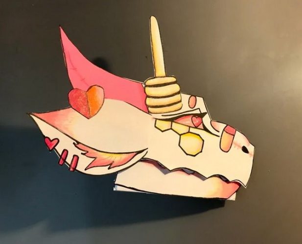 DIY Paper Dragon from Tik Tok