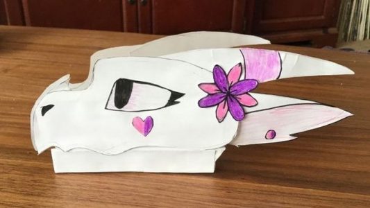 DIY Paper Dragon from Tik Tok