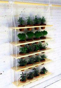 DIY flower shelves: ideas, master class